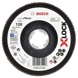 Bosch Professional Schleifscheibe Bosch Accessories 2608619806 X551 Fächerschleifscheibe Durchmesser 125