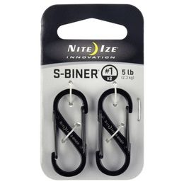 Nite Ize Tunnelzelt Nite Ize NI-SB1-2PK-01 Karabiner 400 mm x 1.42 mm 2 St.