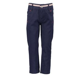 Blue Seven 5-Pocket-Jeans Blue Seven Jungen Hose Festmode marine blau rote Details (1-tlg)
