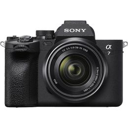 Sony Alpha 7 M4 KIT (ILCE-7M4K) Systemkamera mit Objektiv 28-70 mm, 7,6 cm Display Touchscreen, WLAN