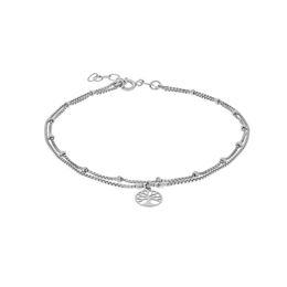 Vivance Armband »925/- Sterling Silber rhodiniert Lebensbaum« weiß 16+3cm Armband aus 925/- Sterling Silber rhodiniert