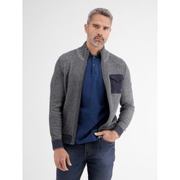 Lerros Strickjacke »Strickjacke in kerniger Optik« CLASSIC NAVY S S Lebendige Strukturoptik