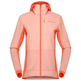 Norröna Norrøna - Women's Falketind Alpha90 Insulated Zip Hood - Kunstfaserjacke Gr S rosa