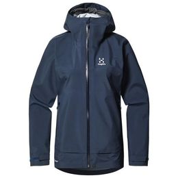 Haglöfs Haglöfs - Women's Front Proof Jacket - Regenjacke Gr XL blau