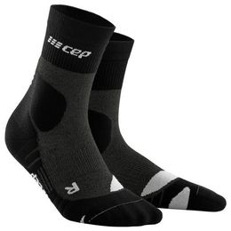 CEP - Women's Hiking Merino Mid-Cut Socks - Kompressionssocken II | EU 34-37 schwarz
