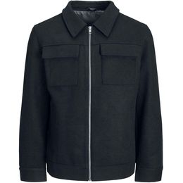 Jack & Jones Jack & Jones Morrison Wool Jacket Übergangsjacke schwarz in L
