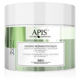 APIS NATURAL SOLUTION, Stärkende Anti-Haarausfall-Maske mit 3% Baicapil