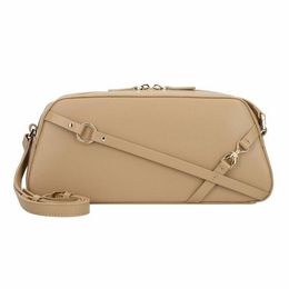 Patrizia Pepe Punkish Umhängetasche Leder 29 cm winter sand