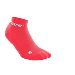 CEP Damen The Run Compression Low Cut Socks pink