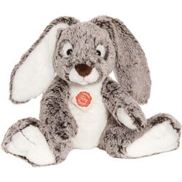 HERMANN TEDDY ORIGINAL Hermann Teddy - Kuscheltier SCHLENKERHASE (28 cm) in grau