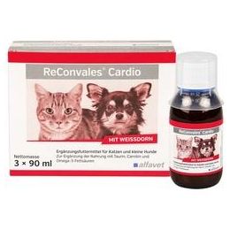 alfavet Reconvales Cardio flüssig f.Hunde/Katzen 3X90 ml