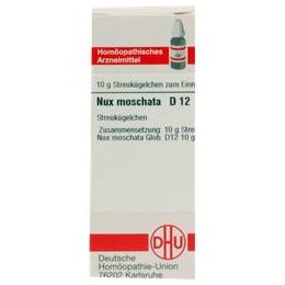 DHU-Arzneimittel NUX Moschata D 12 Globuli 10 g