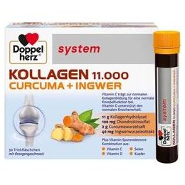 Queisser Doppelherz Kollagen 11.000 Curcuma+Ingw.system TRA 30X25 ml