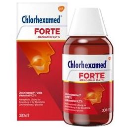 GlaxoSmithKline Chlorhexamed Forte alkoholfrei 0,2% Lös. 300 ml