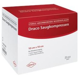 Dr. Ausbüttel Saugkompressen steril 10x10 cm Draco 25 St