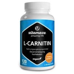 Vitamaze GmbH L-Carnitin 680 mg vegan Kapseln 120 St