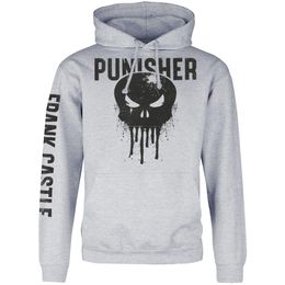 The Punisher Destroy Blood Punisher Kapuzenpullover grau in L