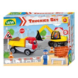 LENA Truckies Set Baustelle, Faltschachtel