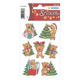 Sticker »Weihnachtsbären«, Herma