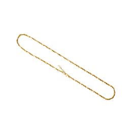 Collierkettchen Vivance "375/- Gelbgold glanz" Halsketten Gr. 45cm, Gold, Länge: 45 cm Breite: 2.5 mm, gelb Damen Colliers