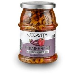 Colavita Aubergine und Paprika in Olivenöl 280 g