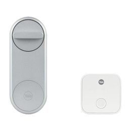 Bosch Smart Home, Yale Linus® Lock inkl. WiFi Bridge Türschloss, Silber