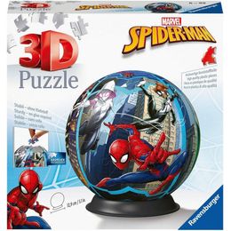 Ravensburger 3D-Puzzle Spiderman, 73 Puzzleteile, Made in Europe; FSC® - schützt Wald - weltweit, bunt