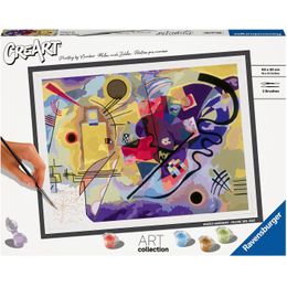 Ravensburger Malen nach Zahlen CreArt, ART Collection, Yellow, Red, Blue (Kandinsky), Made in Europe; FSC® - schützt Wald - weltweit, bunt