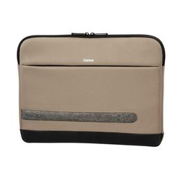 Hama Laptoptasche Laptoptasche bis 41 cm (16,2) mit Tabletfach, nachhaltige Materialien, beige