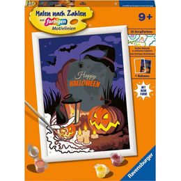 Ravensburger Malen nach Zahlen Halloween Mood, Made in Europe; FSC® - schützt Wald - weltweit, bunt