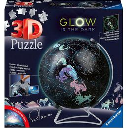 Ravensburger 3D-Puzzle Glow In The Dark - Sternenglobus, 190 Puzzleteile, Made in Europe; FSC® - schützt Wald - weltweit, bunt