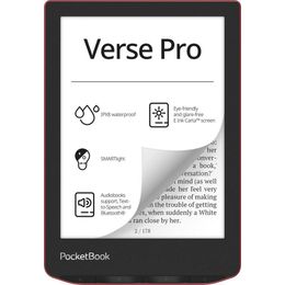 PocketBook Verse Pro E-Book (6", 16 GB), rot