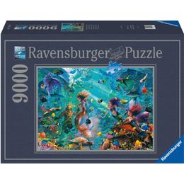 Ravensburger Puzzle Königreich unter Wasser, 9000 Puzzleteile, Made in Germany; FSC® - schützt Wald - weltweit, bunt
