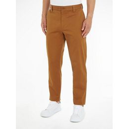 Tommy Jeans Chinohose TJM DAD CHINO, braun