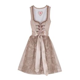 Spieth & Wensky SPIETH & WENSKY Dirndl 'Bari' Damen Gr&ouml;&szlig;e 32 taupe