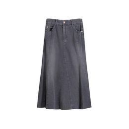 Bershka Skirt female Grey size 42