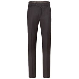 MEYER Pleated Pants 'Bonn' male Black size 24