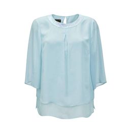 GOLDNER Bluse Damen Gr&ouml;&szlig;e XL t&uuml;rkis