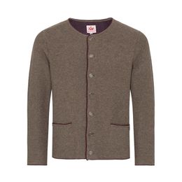 Spieth & Wensky Spieth & Wensky Knitted Janker 'Pocking' male Brown size S