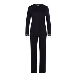 Hanro Pajama ' Moments ' female Black size M