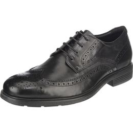 Geox Lace-Up Shoes 'Dublin' male Black size 41 1/2