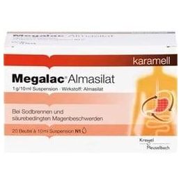 HERMES Arzneimittel Megalac Almasilat Suspension 20X10 ml