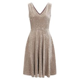 HotSquash Cocktailkleid Damen Gr&ouml;&szlig;e 48 sand