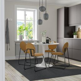 IKEA DOCKSTA / MÅNHULT Tisch und 4 Stühle