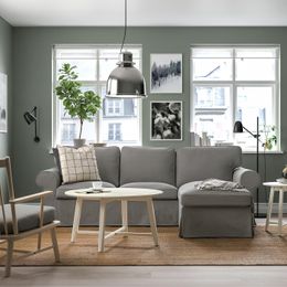 IKEA EKTORP 3er-Sofa mit Récamiere