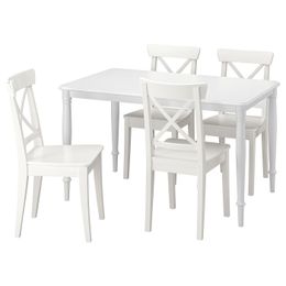 IKEA DANDERYD / INGOLF Tisch und 4 Stühle