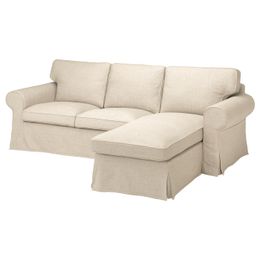 IKEA EKTORP Bezug für 3er-Sofa mit Récamiere