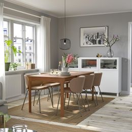 IKEA EKEDALEN / KRYLBO Tisch und 4 Stühle