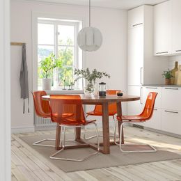 IKEA MÖRBYLÅNGA / TOBIAS Tisch und 4 Stühle