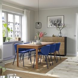 IKEA EKEDALEN / KRYLBO Tisch und 4 Stühle